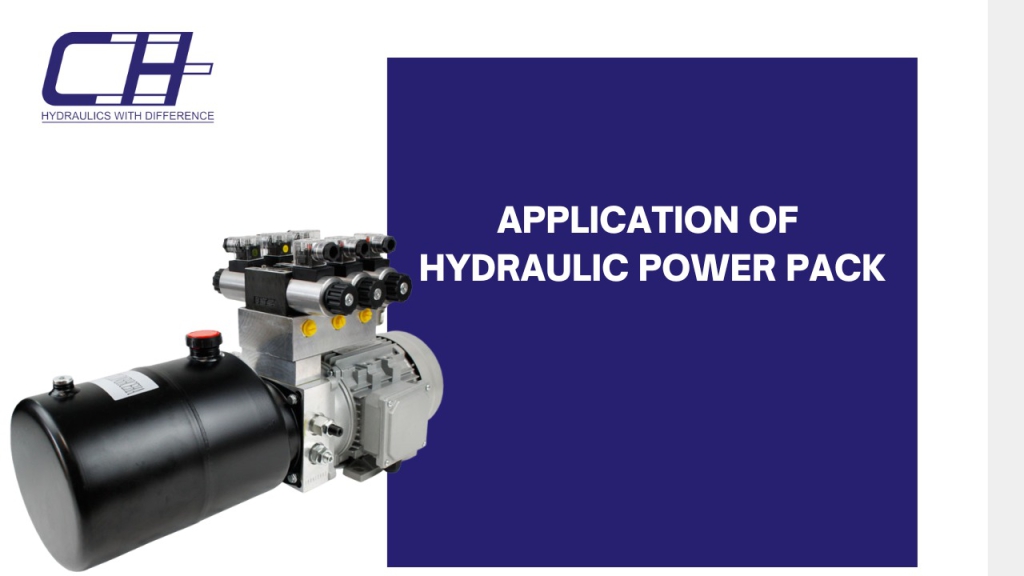Application Of Hydraulic Power Pack | Canara Hydraulics